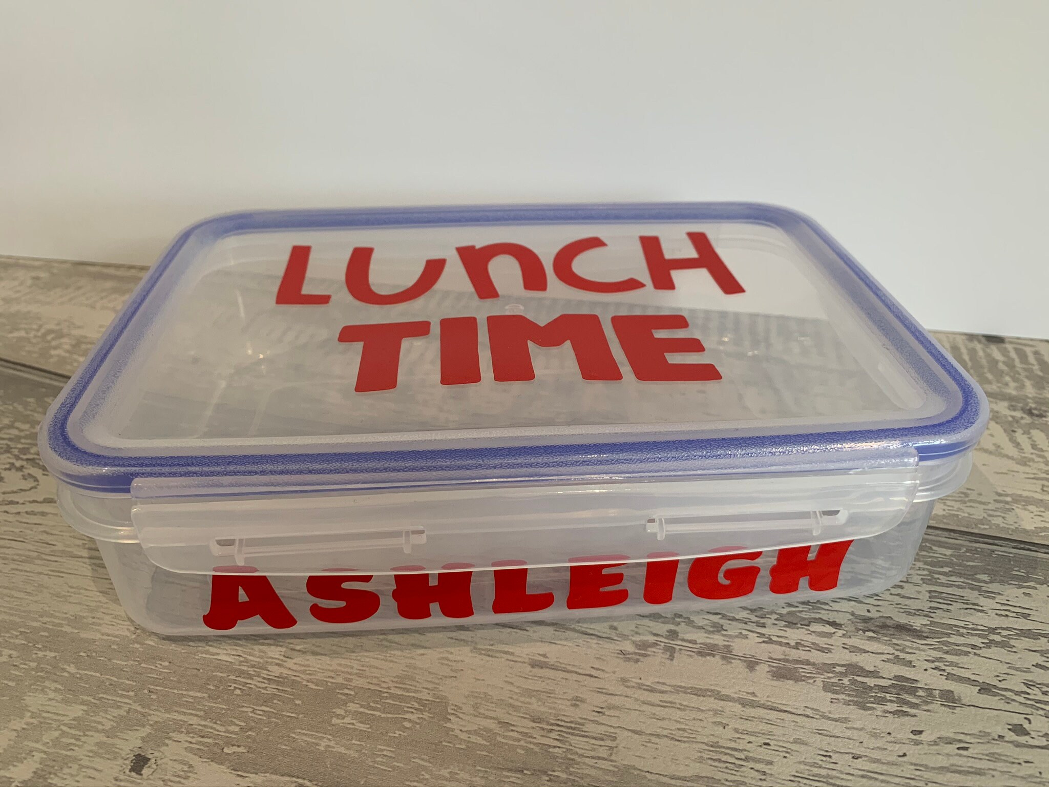 Custom Lunch Box Sticker / Tupperware Label / Personalise Your | Etsy UK