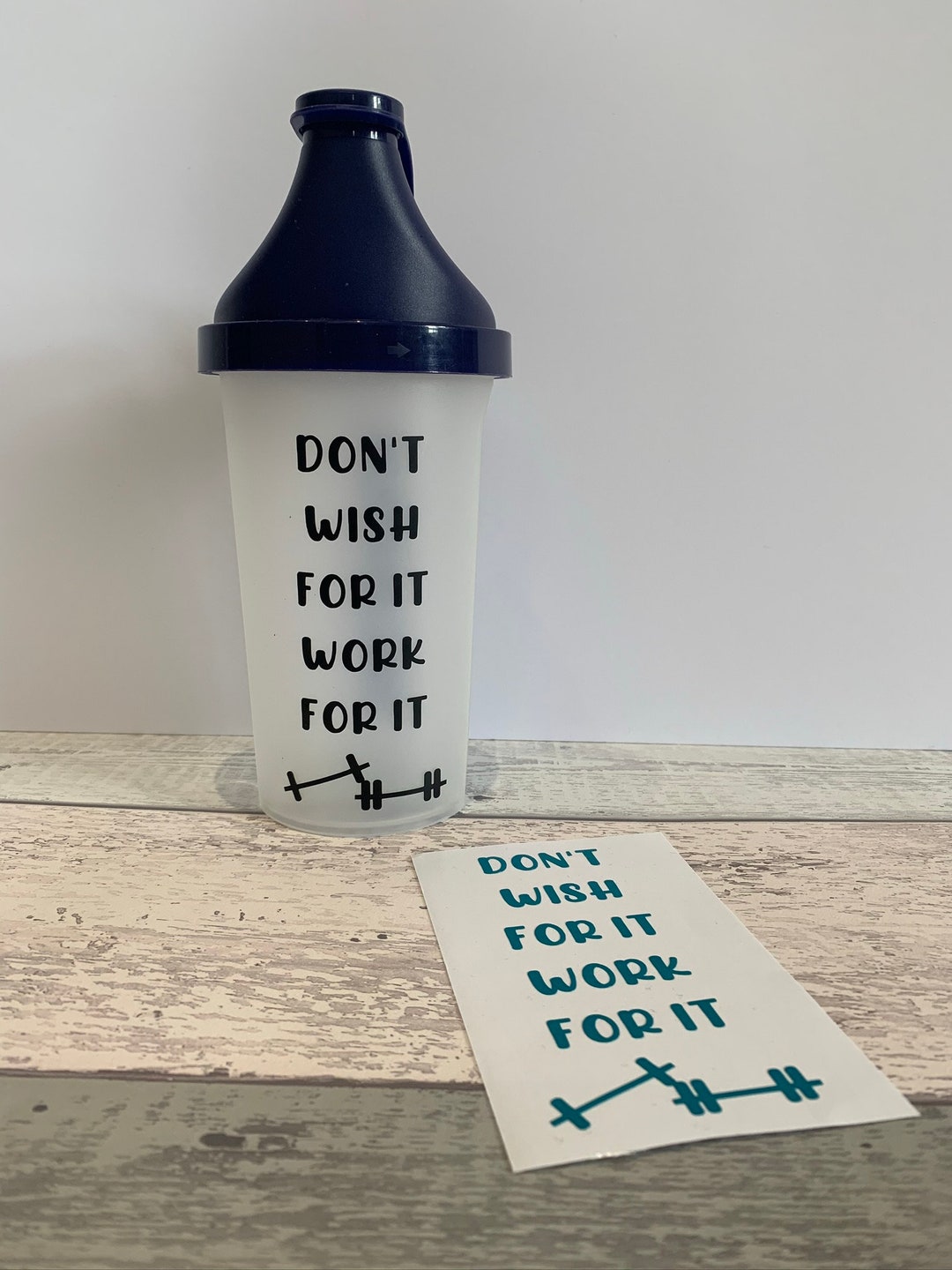 Custom Gym Bottle Sticker / Protein Shaker Decal / Gym Bottle - Etsy