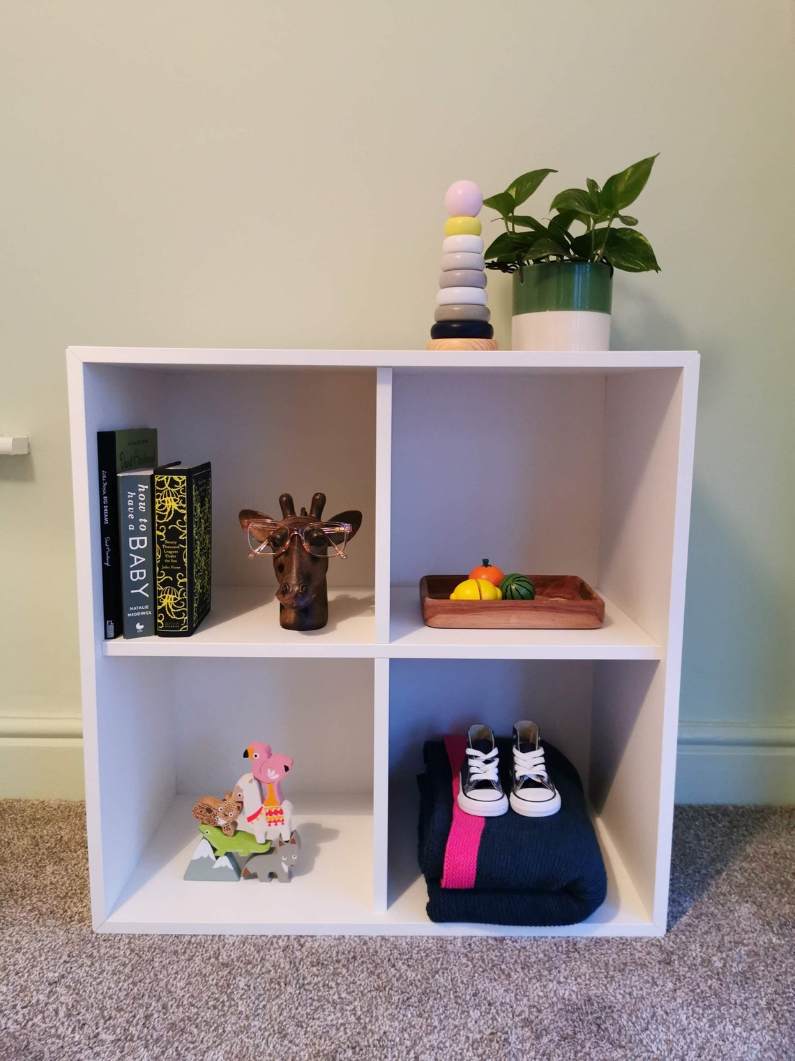 Ikea KALLAX and EKET Wooden Oak Leg Base Kids Room Kids Room | Etsy