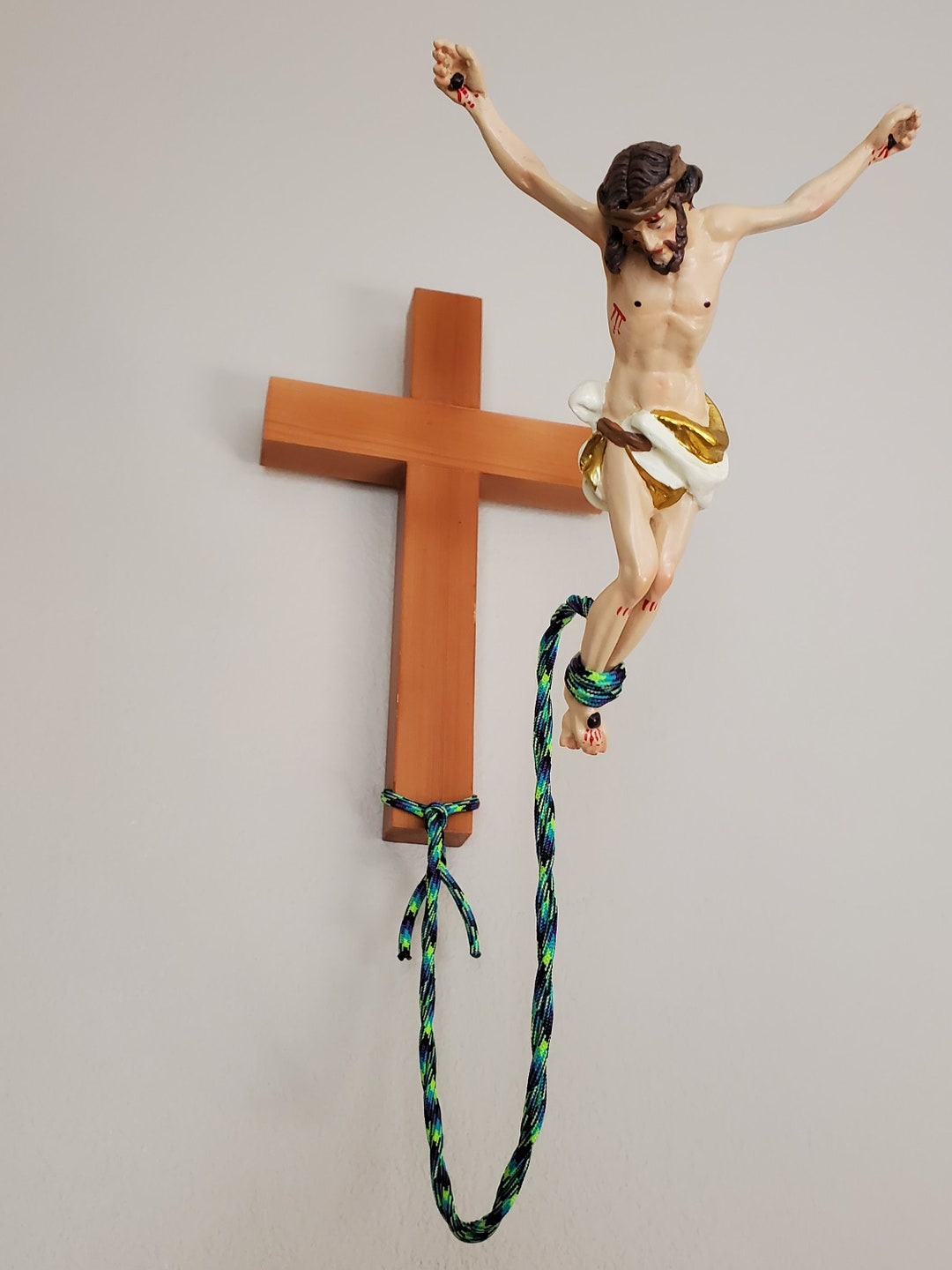 The Original Bunjesus Bungee Jumping Jesus - Etsy UK