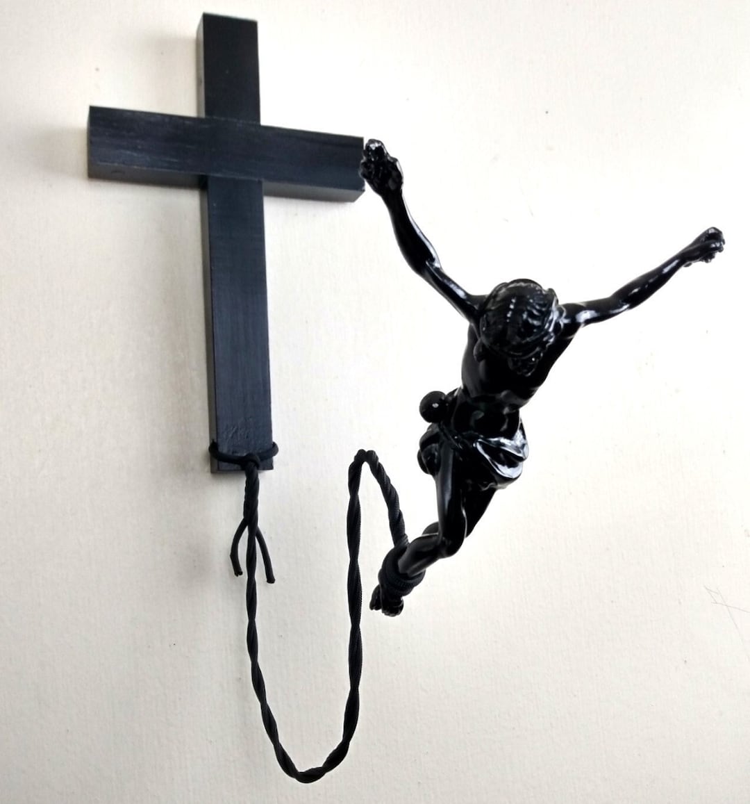 Bunjesus SINISTER Edition - Bungee Jumping Jesus - Etsy