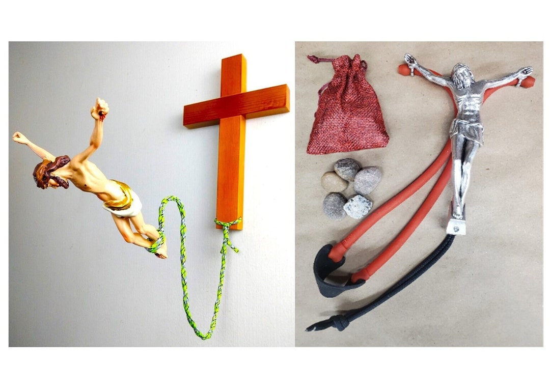 Blasphemous Bundle - Bunjesus & Jesuslingshot Combo - Etsy