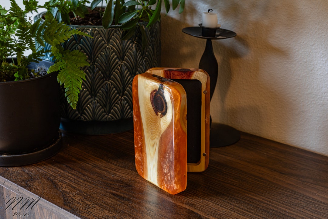 Epoxy & Wood Fly Box - Etsy