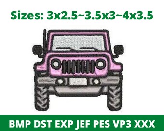 Jeep Embroidery | Etsy