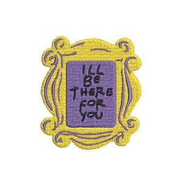 Friends Embroidery Design File - Etsy