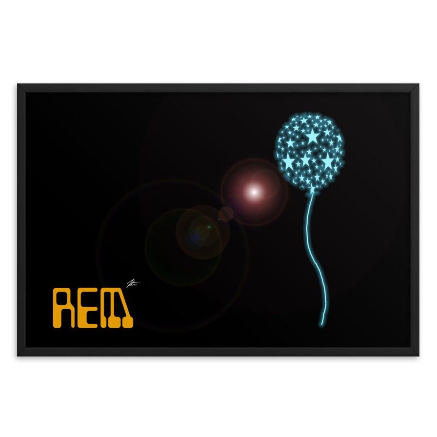 Framed Museum Quality Print size Options Star Collector REM Scifi ...
