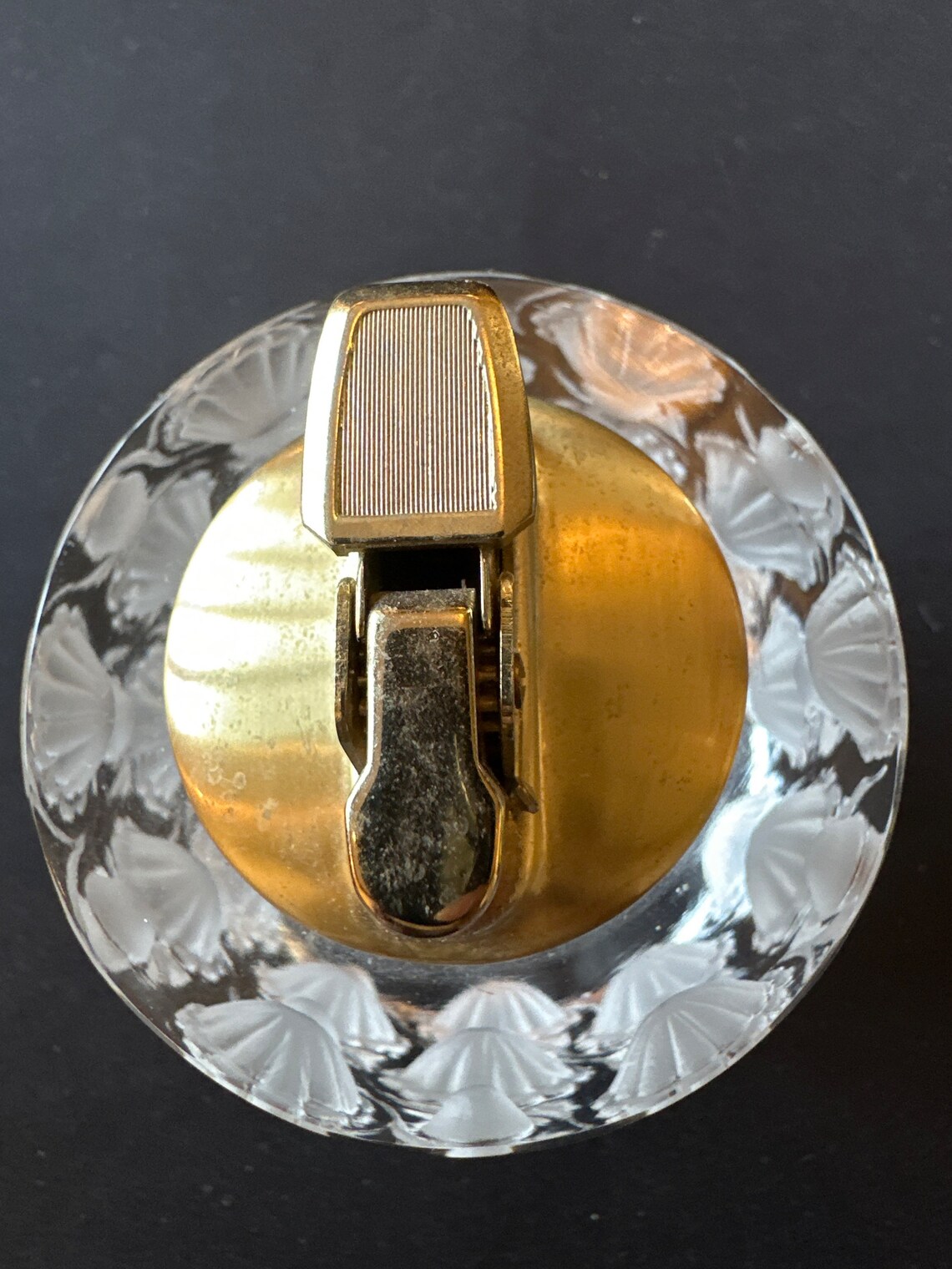 Lalique TOKYO Clear and Frosted Crystal Lighter Art Deco - Etsy