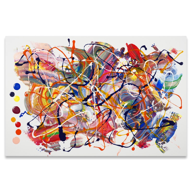 Splatter Painting - Etsy