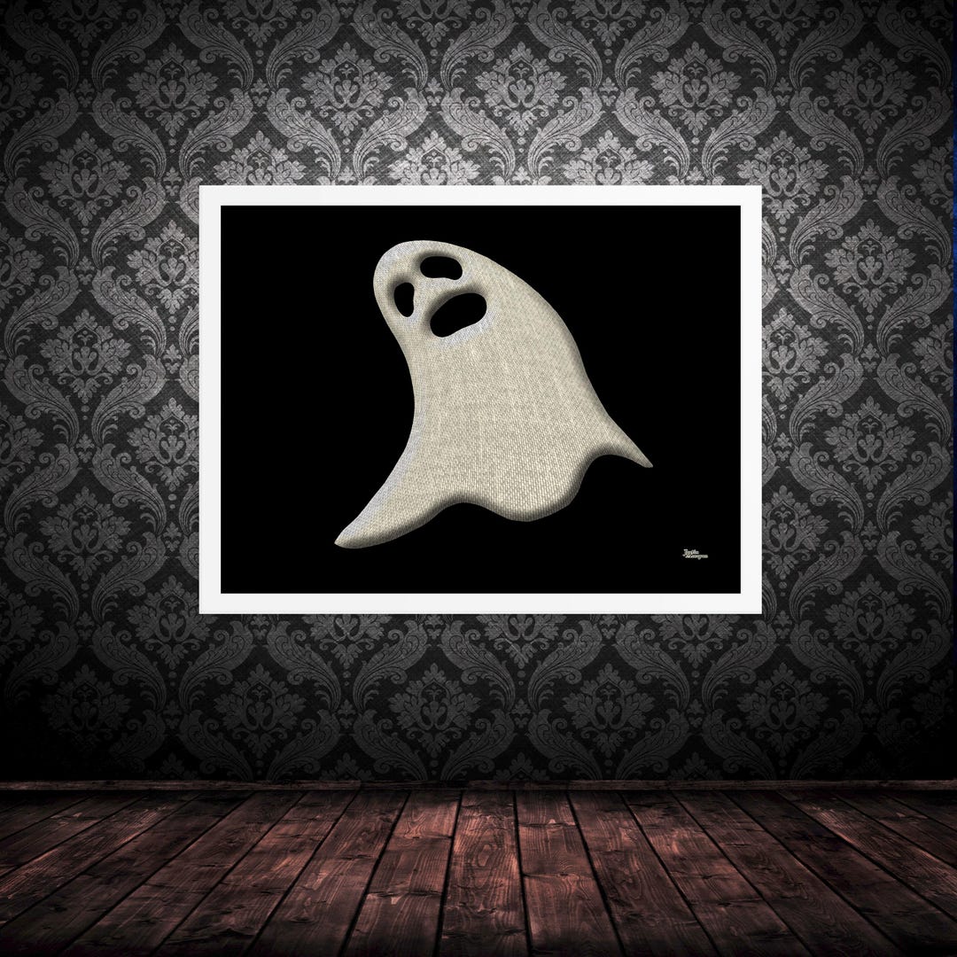 Framed Museum Quality Print (size & Frame Options) - Ghost (version 2 ...