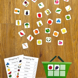 Fruit and Vegetables Educational Activity Bundle for Young Children ...