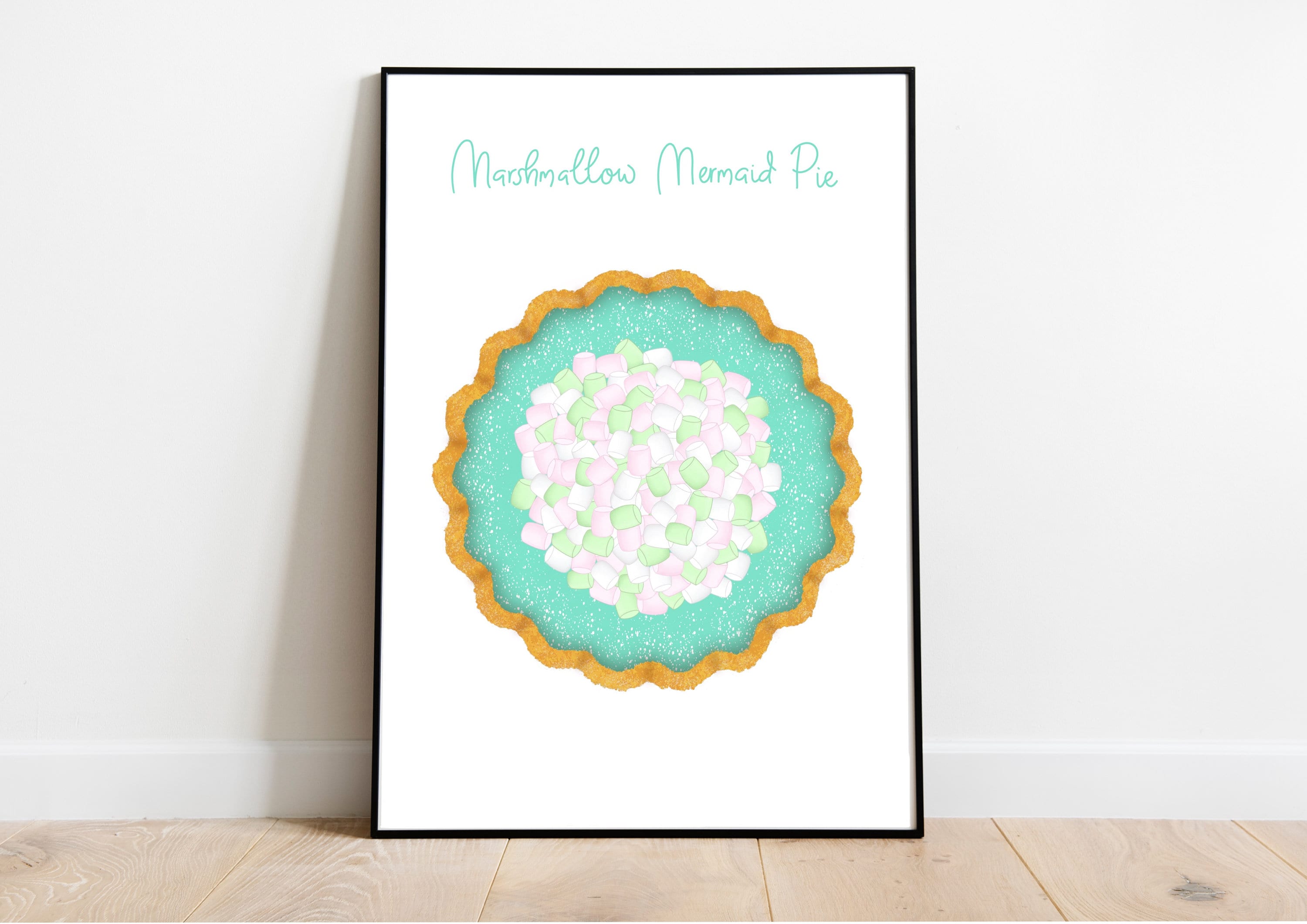 WAITRESS - Marshmallow Mermaid Pie - Musical Theatre Print - Etsy UK