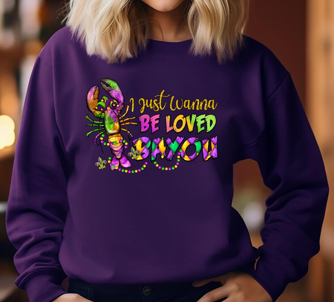Watercolor Bayou Mardi Gras Shirt, Bayou Engagement Bachelorette Party ...