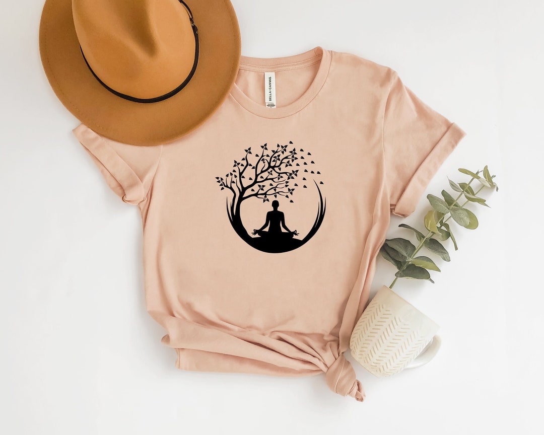 H002 Yoga Shirt, Yoga Gift Shirt, Namaste Shirt, Gift for Yogi, Yoga ...