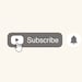 Animated Dark Grey Youtube Subscribe Button Overlay (digital Download ...