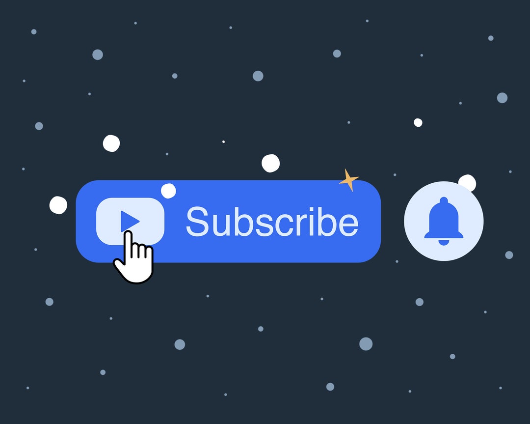 Christmas Animated Subscribe Button for Youtube Videos / Bell ...