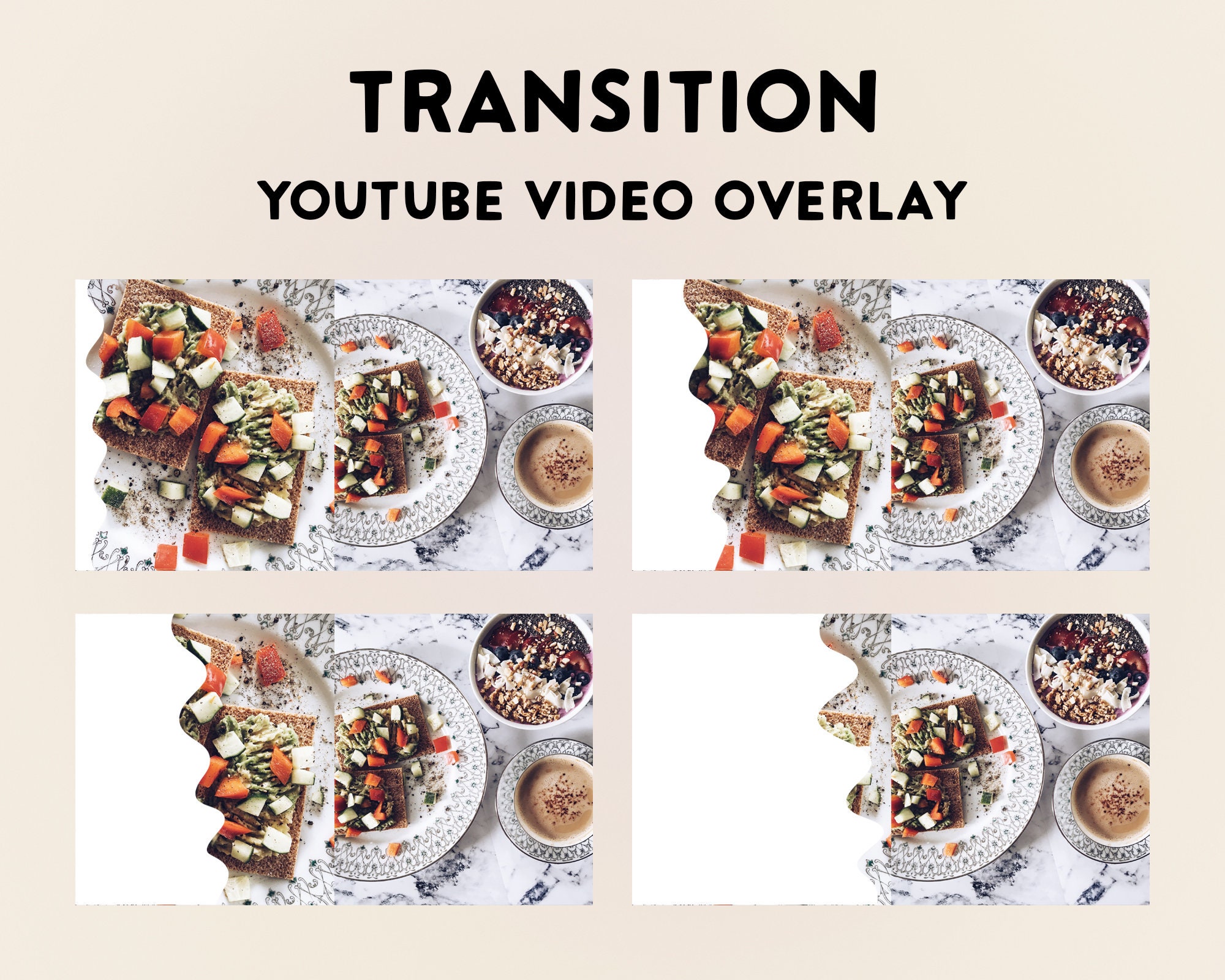 Transition YOUTUBE OVERLAY, Animated Liquid Wavy Transition, Youtube ...