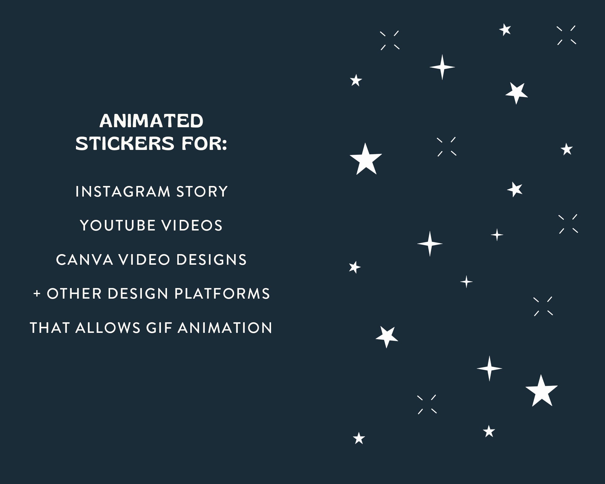 10 Animated Sparkling Youtube GIF Stickers Overlay, Instagram Story ...