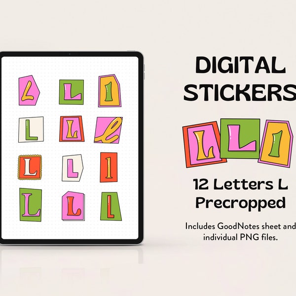 Ransom Note Letter Stickers - Etsy