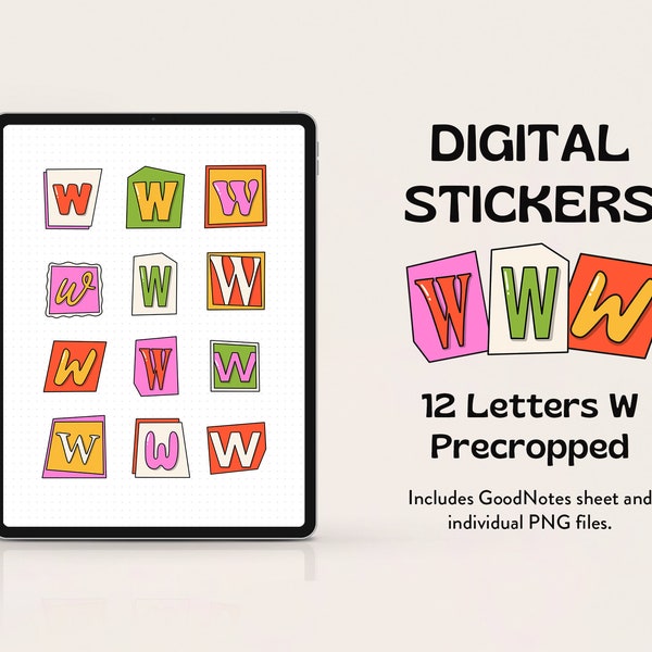 Ransom Note Letter Stickers - Etsy