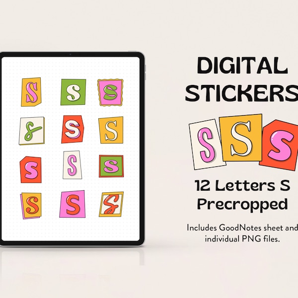 Ransom Note Letter Stickers - Etsy