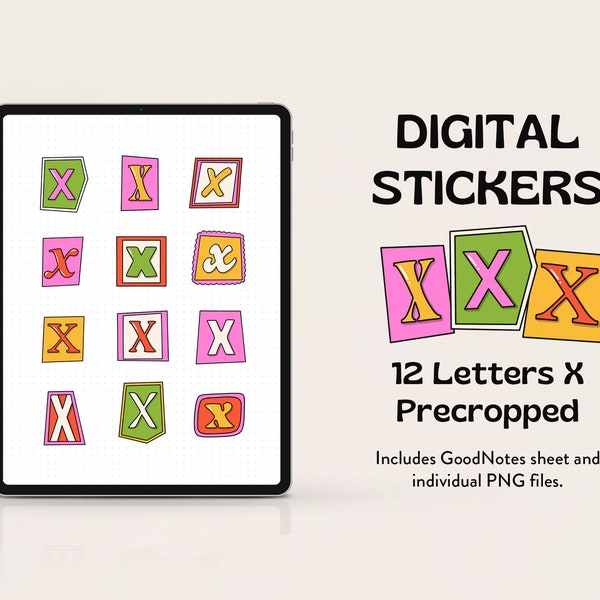 Ransom Note Letter Stickers - Etsy