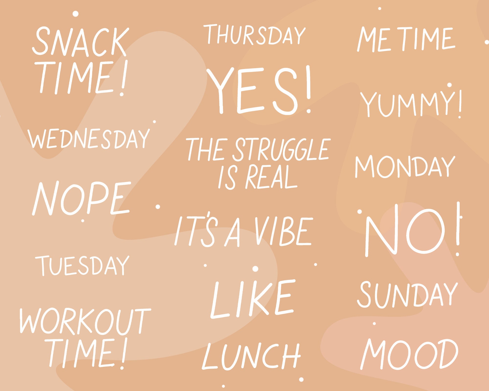 30 Wiggle Animated Text Stickers, INSTAGRAM Story, YOUTUBE Video Vlog ...