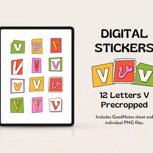 Book Cut Out Letter V - Etsy