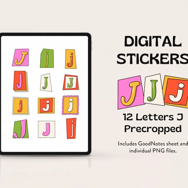 Ransom Note Letter Stickers - Etsy