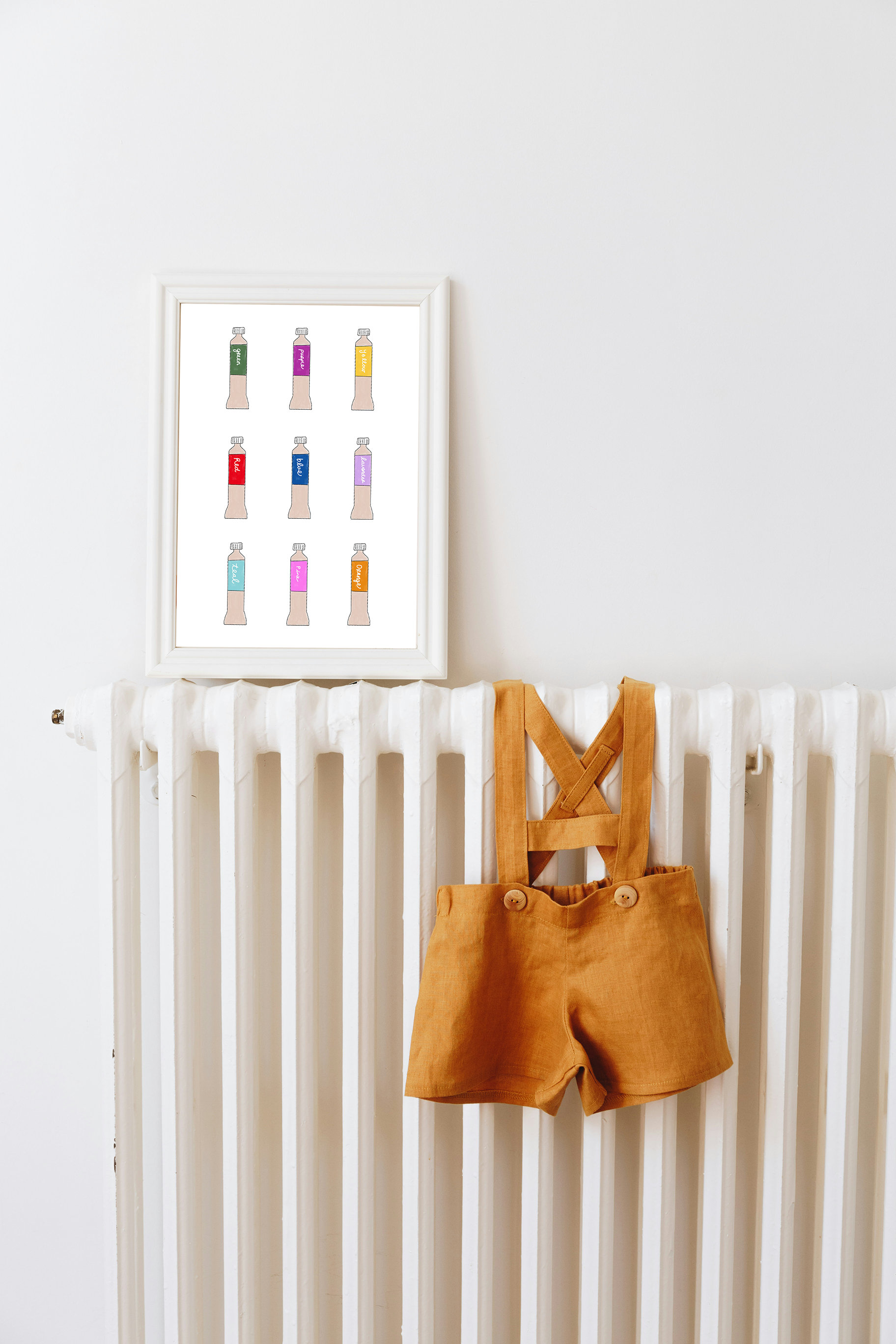 Paint Tubes Art Print, Digital Print, Wall Art, Printable Wall Art ...