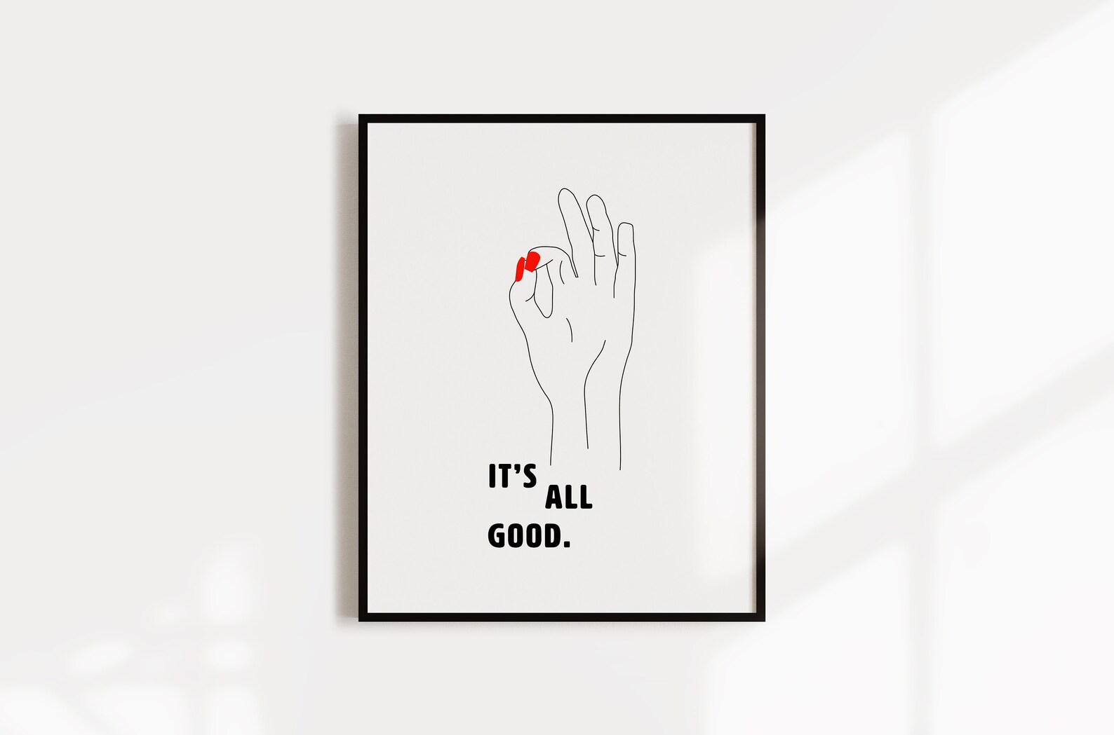 It's All Good Digital Art Print, Digital Print, Wall Art, Art Prints ...