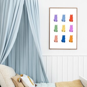 Gummy Bear Art Print, Digital Print, Wall Art, Printable Wall Art ...