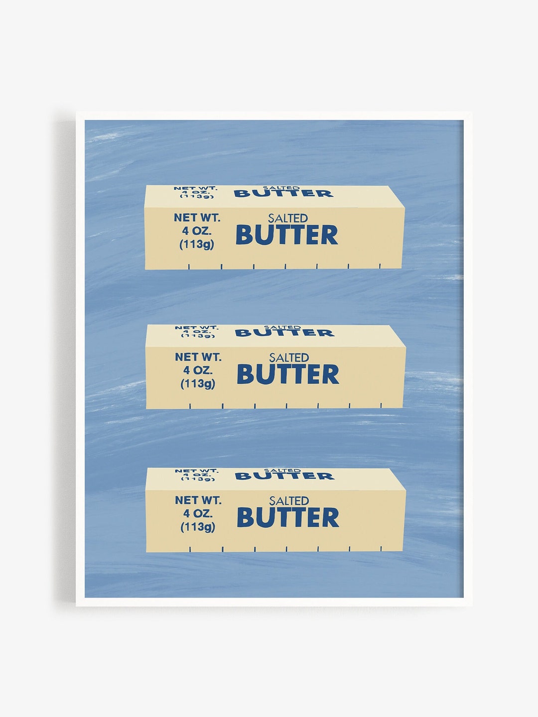 Butter Art Print, Digital Wall Art Printable, Funny Kitchen Art - Etsy