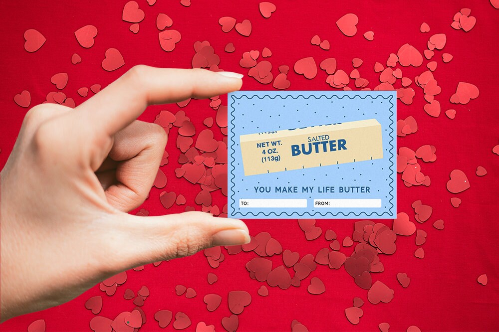 Printable Food Pun Valentine's Day Cards, Classroom Valentine's Day ...