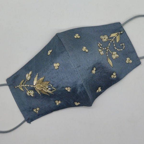 Embellished Face Mask - Etsy