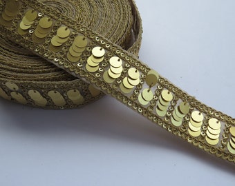 Gold Coin Trim - Etsy