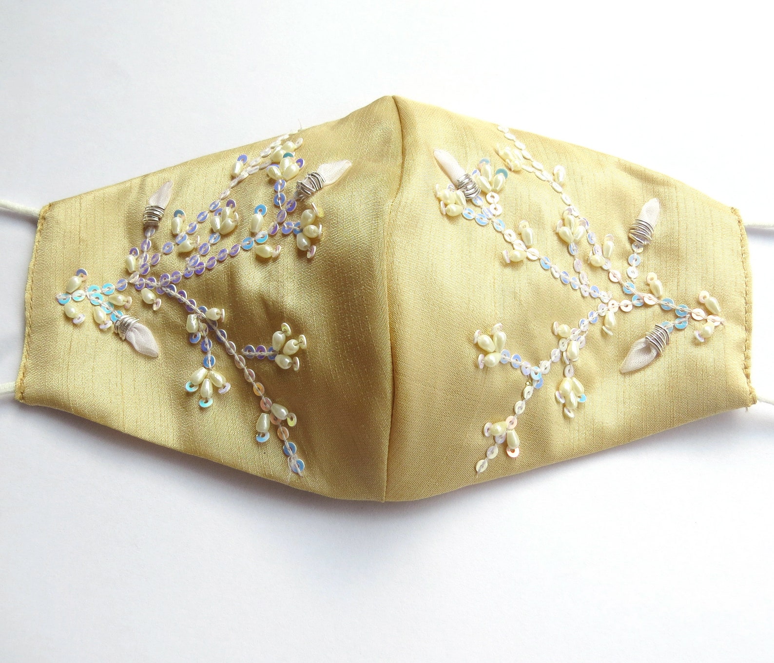 Bead Face Mask for Woman Face Mask Bridal Party Face - Etsy