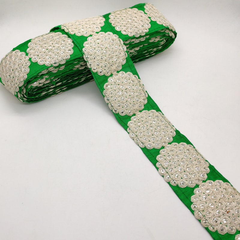 Green Fabric Trim - Etsy