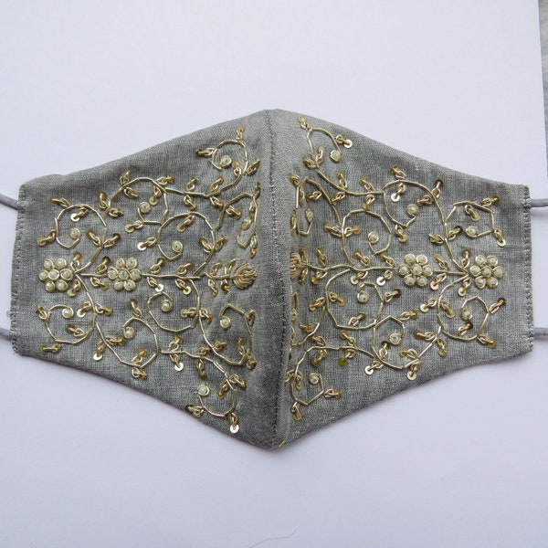 Fancy Face Mask - Etsy