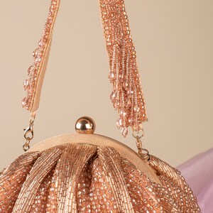 Beautifully Handcrafted Woman Formal Clutch Purse, Hand Beaded Luxury ...