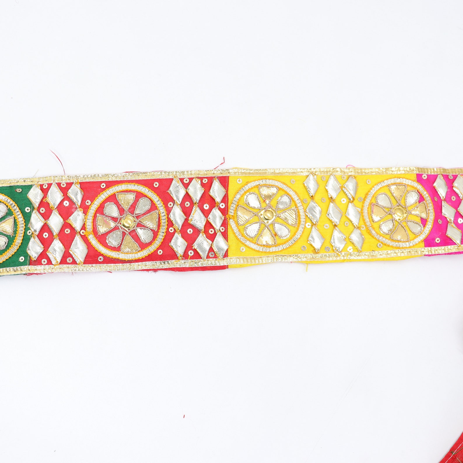 Golden Gota Patti Lace Trim: Multi Fabric India Saree Border - Etsy