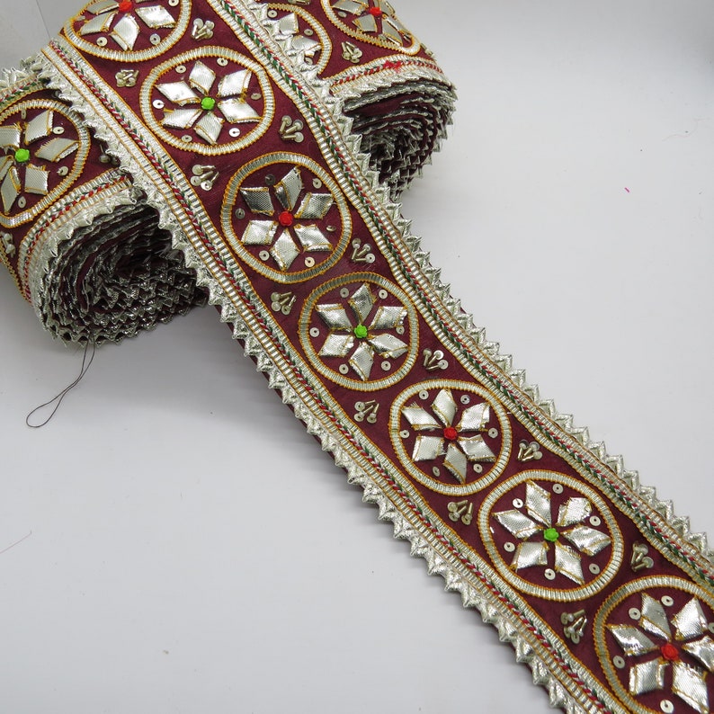 Embellish Traditional Indian Gota Patti Sewing Saree Lace - Etsy