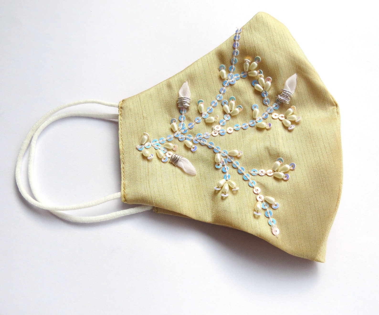 Bead Face Mask for Woman Face Mask Bridal Party Face - Etsy