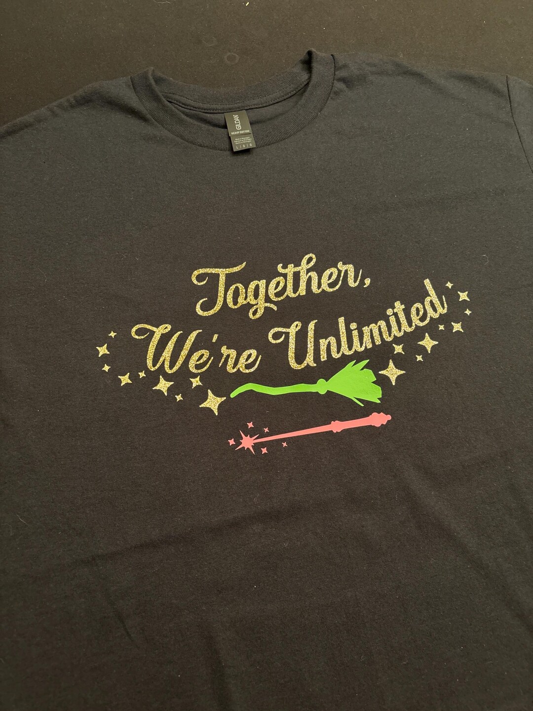 Wicked Inspired Defying Gravity “together We’re Unlimited” T-shirt - Etsy