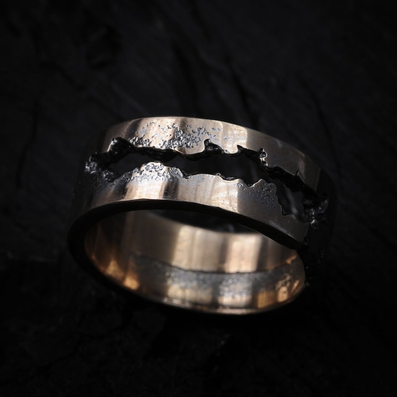 Hand Cast Ring - Etsy