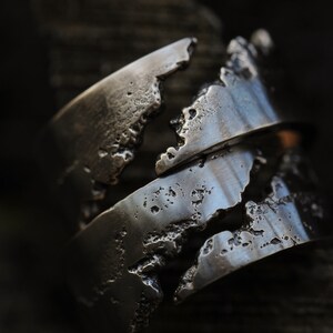 Bronze "cracked" Ring Ver 2. Heavy, Cracked, Chunky Bronze Ring ...