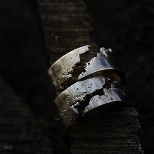 Bronze "cracked" Ring Ver 2. Heavy, Cracked, Chunky Bronze Ring ...