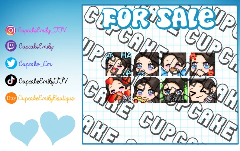 Twitch Emotes of Nancy Wheeler pack of 8 - Etsy