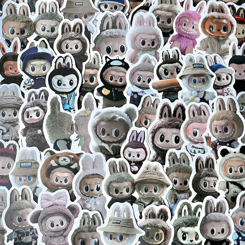 Labubu Stickers - Etsy