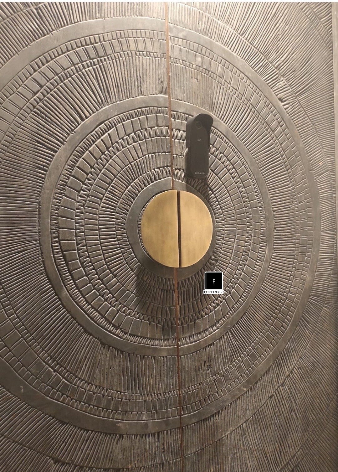 7.8” Diameter Half Round Door Handle - Semi Circle Door Handle ...