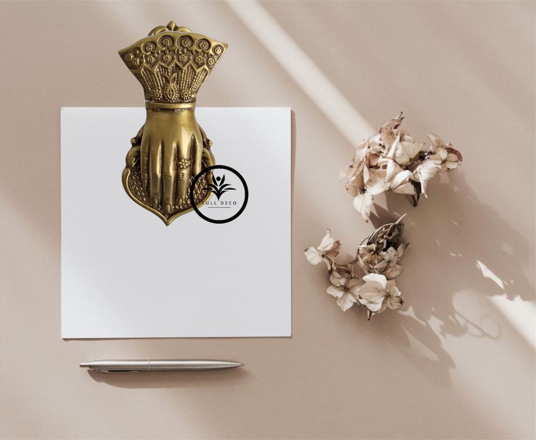 2 Items Vintage Brass Hand Clip Retro Paper Clip Retro - Etsy